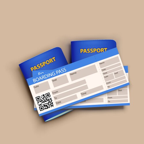 Blank Passport Vector Images (over 3,800)