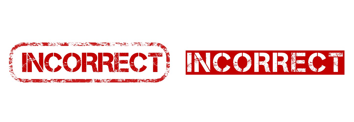 Grunge rubber stamps Royalty Free Vector Image