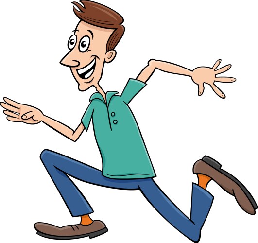 Man Running Cartoon Vector Images (over 26,000)