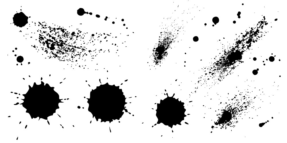Ink Splatter Vector Images (over 88,000)
