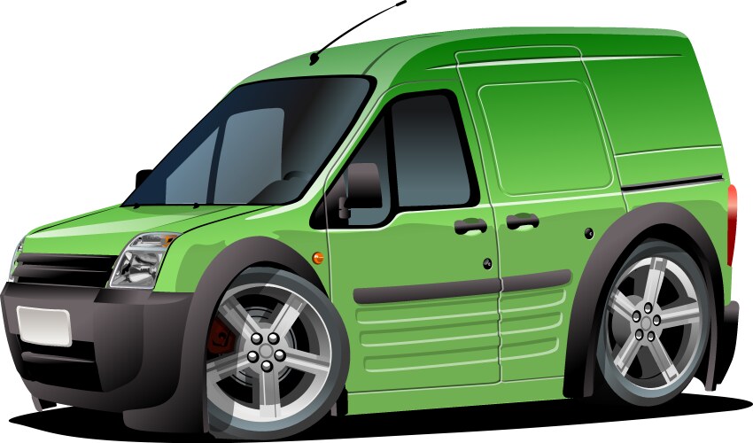 Delivery Van Cartoon Vector Images (over 7,200)