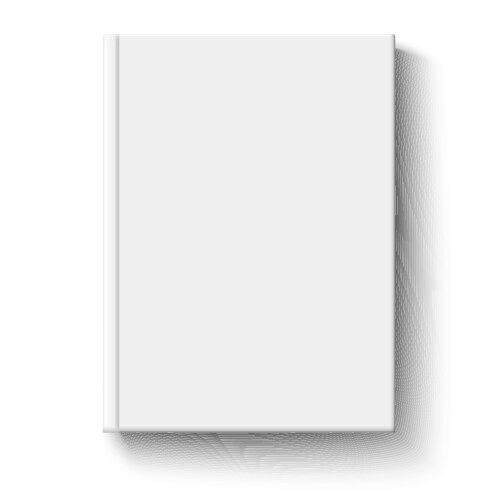White Book Cover Template Vector Images (over 260,000)