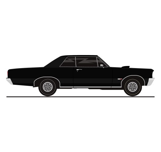 Blue race car color stroke Royalty Free Vector Image