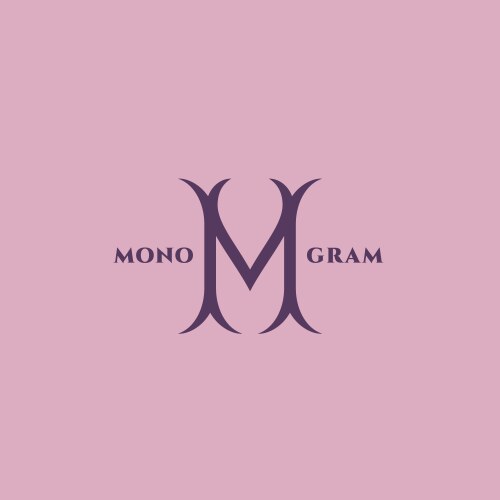 Luxury monogram ln Royalty Free Vector Image - VectorStock