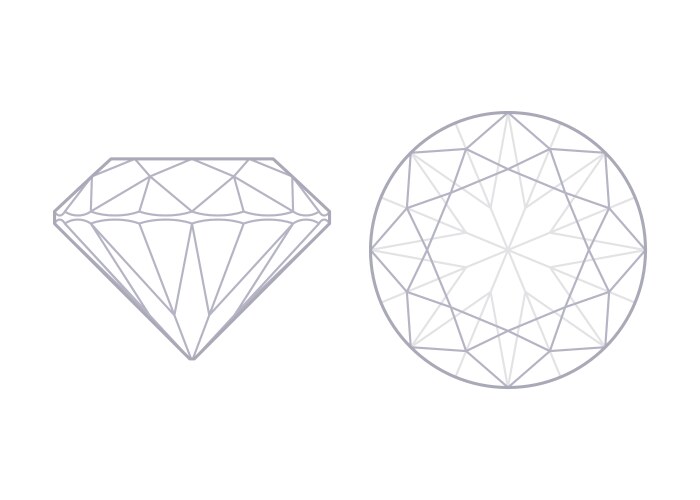 Diamond Cut Vector Images (over 9,500)