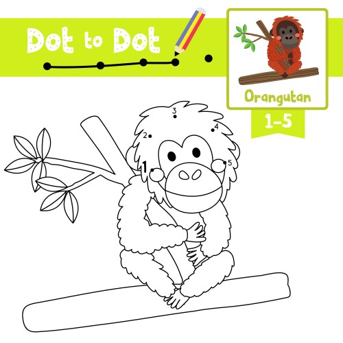 Monkey Dot to Vector Images (over 290)