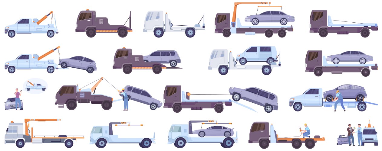 Tow Truck Vector Images (over 7,000)