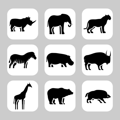 Animals Shapes Vector Images (over 240,000)