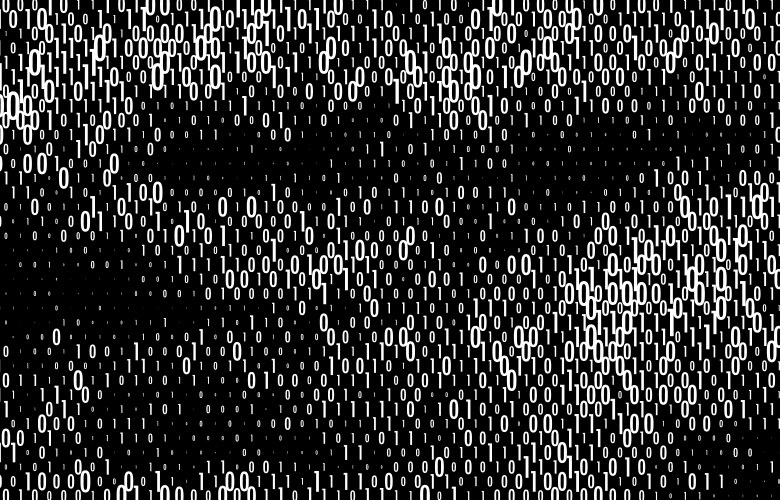 Binary code background Royalty Free Vector Image