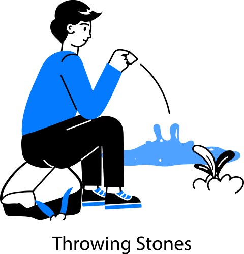 Throw Stones Vector Images (over 410)