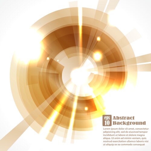 Bright yellow abstract background Royalty Free Vector Image