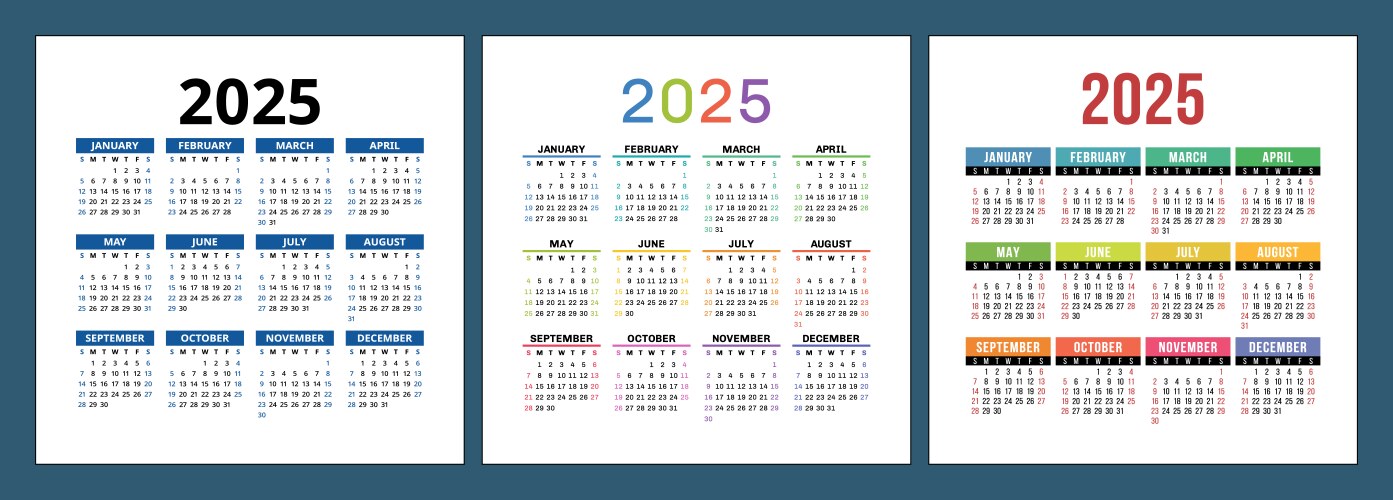 March 2025 Vector Images (over 2,700)