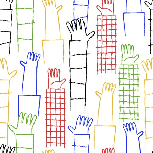 Cartoon Hand Raised Vector Images (over 9,400)