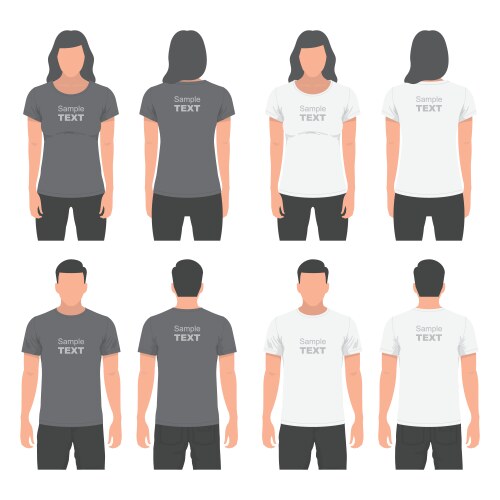 Women T-Shirt Template Vector Images (over 4,100)