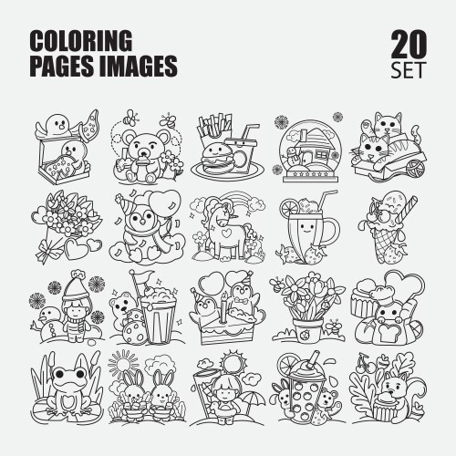 Coloring Pages Vector Images (over 610,000)