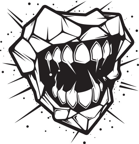Demon Mouth Vector Images (over 6,100)