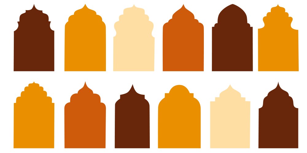 Indian Ornamented Arch Vector Images (over 1,500)