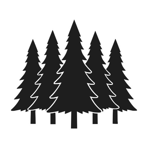 Pine Trees Line Vector Images (over 21,000)