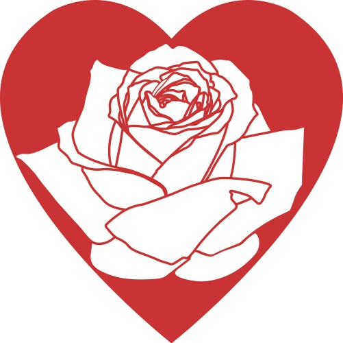 Rose Heart Vector Images (over 38,000)