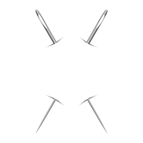 Needle icon or logo Royalty Free Vector Image - VectorStock