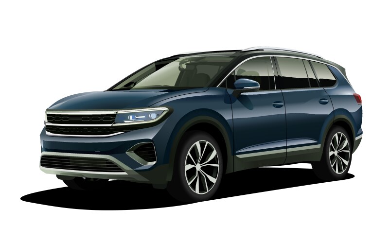 Realistic car Royalty Free Vector Image - VectorStock