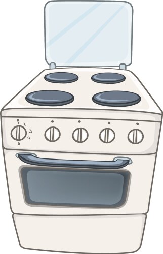 Cartoon Stove Vector Images (over 7,400)