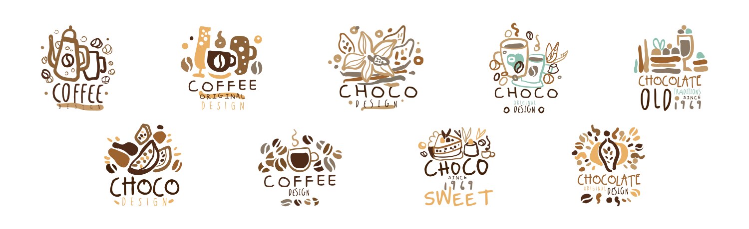Chocolate Shop Logo Vector Images (over 6,700)