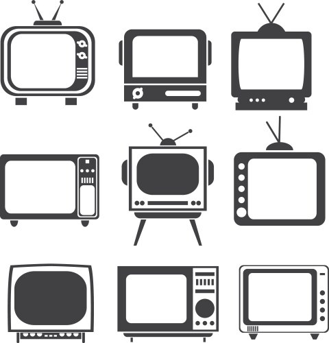 Tv Set Vector Images (over 79,000)
