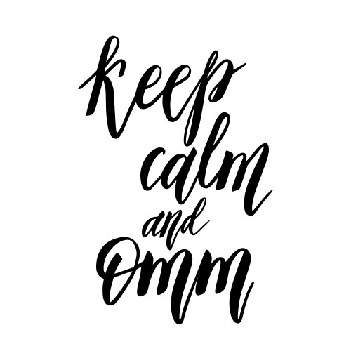 Keep calm and smile Royalty Free Vector Image - VectorStock