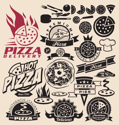 Pizza Vector Images (over 120,000)