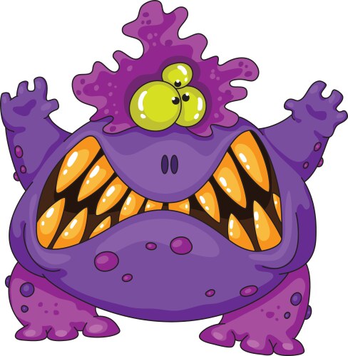Melting Poop Monster – Royalty-Free Vector | VectorStock