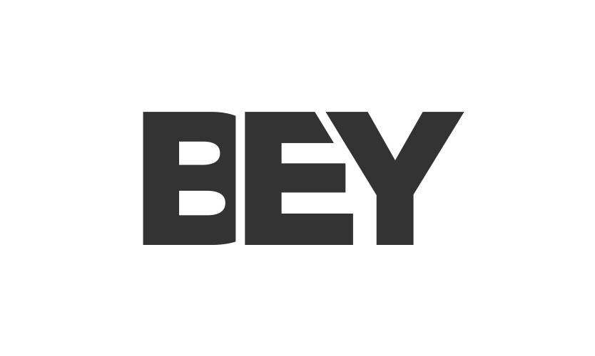 Nvc logo design template with strong and modern Vector Image