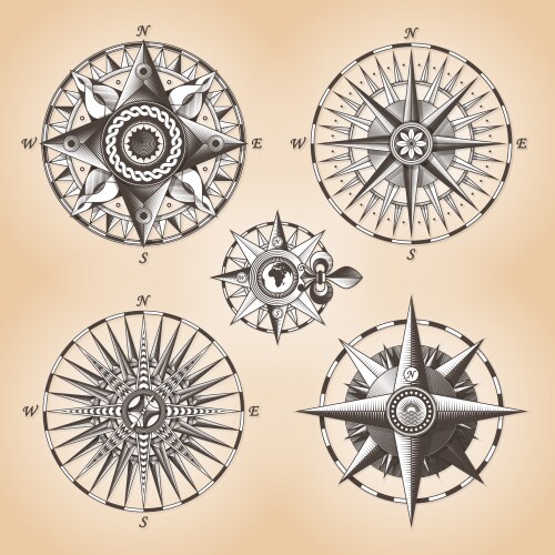 Compass Rose Vector Images (over 28,000)