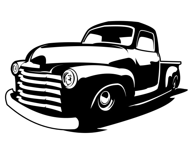 Ford Pickup Vector Images (80)