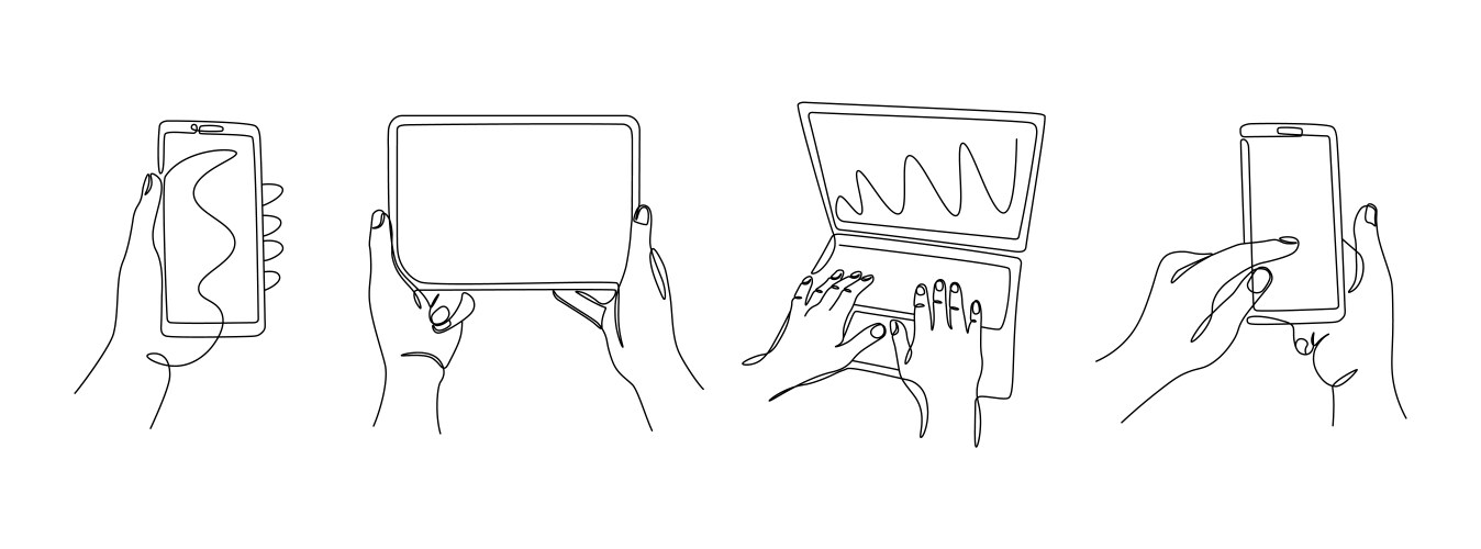 One Touch Vector Images (over 5,200)