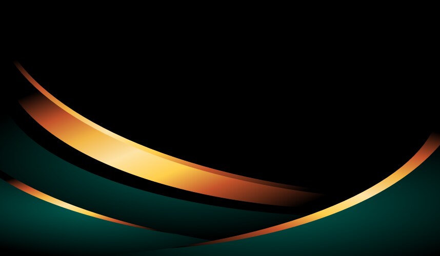 Gradient abstract luxury green background Vector Image