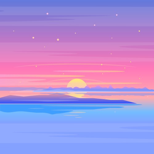 Sunset Cartoon Vector Images (over 32,000)