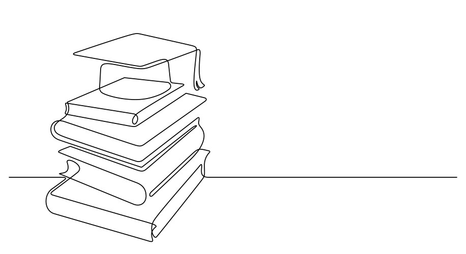Stack of Books Line Vector Images (over 5,200)