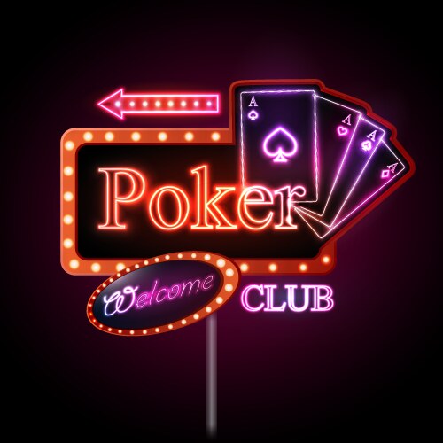 Set of retro neon signboards Royalty Free Vector Image