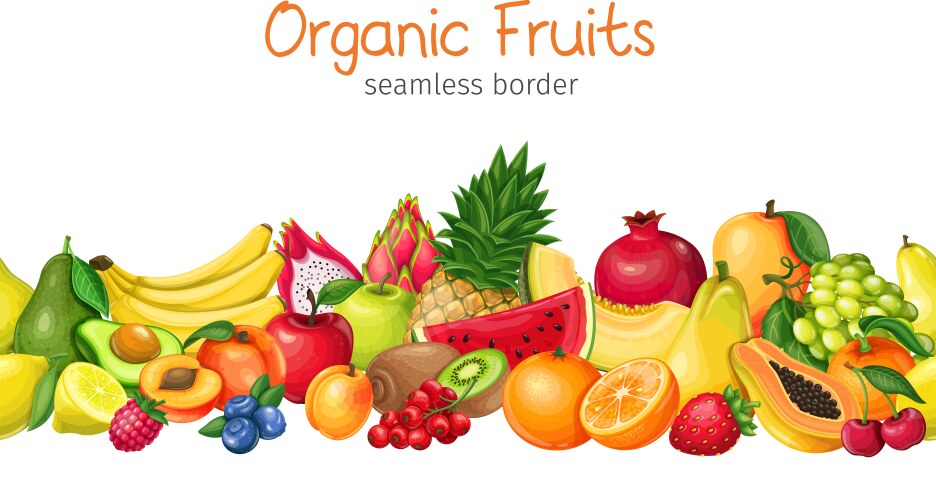 Fruits Border Vector Images (over 9,900)