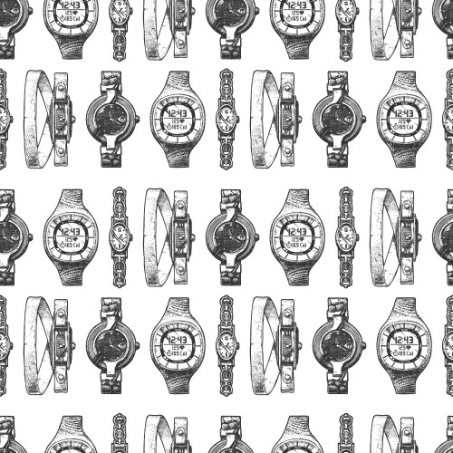 Set of watches Royalty Free Vector Image - VectorStock