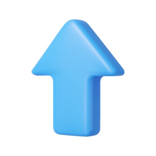 3d mouse cursor and switch button isolated Vector Image