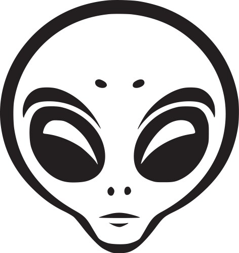 Punk alien Royalty Free Vector Image - VectorStock