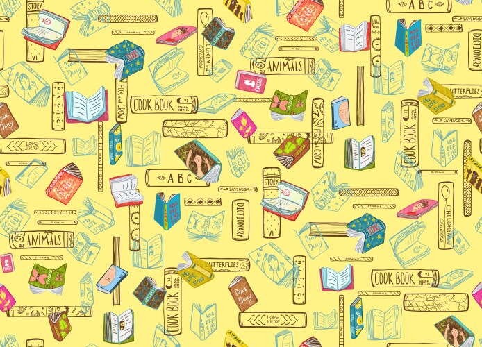 Kids pattern Royalty Free Vector Image - VectorStock