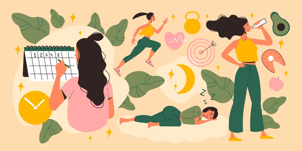 Everyday Life Vector Images (over 4,200)