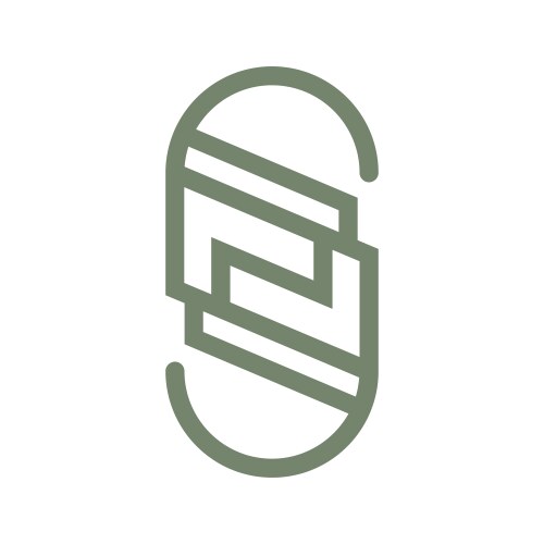 Letter mark logo Royalty Free Vector Image - VectorStock