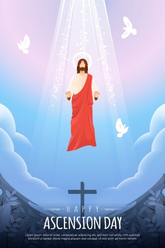 Ascension Day Christianity Vector Images (over 200)