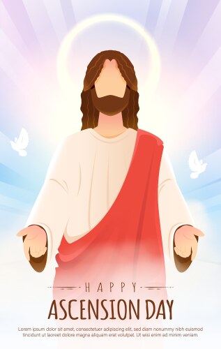 Ascension Day Christianity Vector Images (over 200)