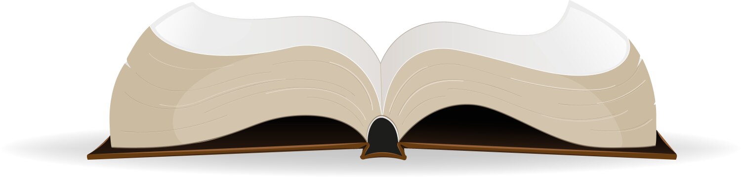 Open book Royalty Free Vector Image - VectorStock
