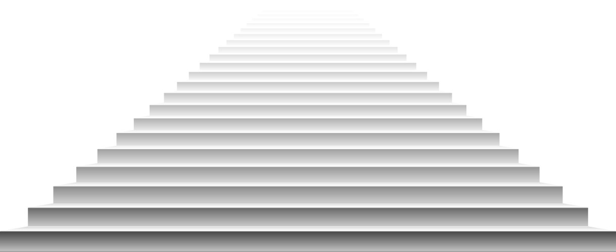 White Stairs Background Royalty Free Vector Image